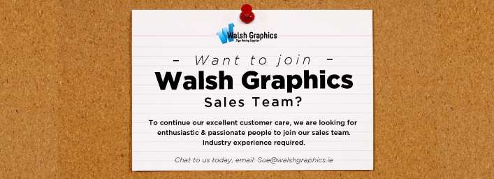 Sign Making Supplies | Sign Vinyl | Display Products | Walsh Graphics